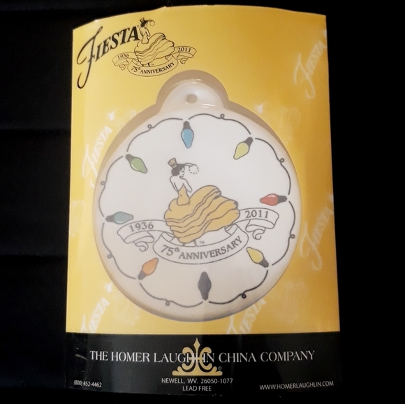 Fiesta | Accents | 21 Fiesta String Of Lights 75th Anniversary Ornament ...